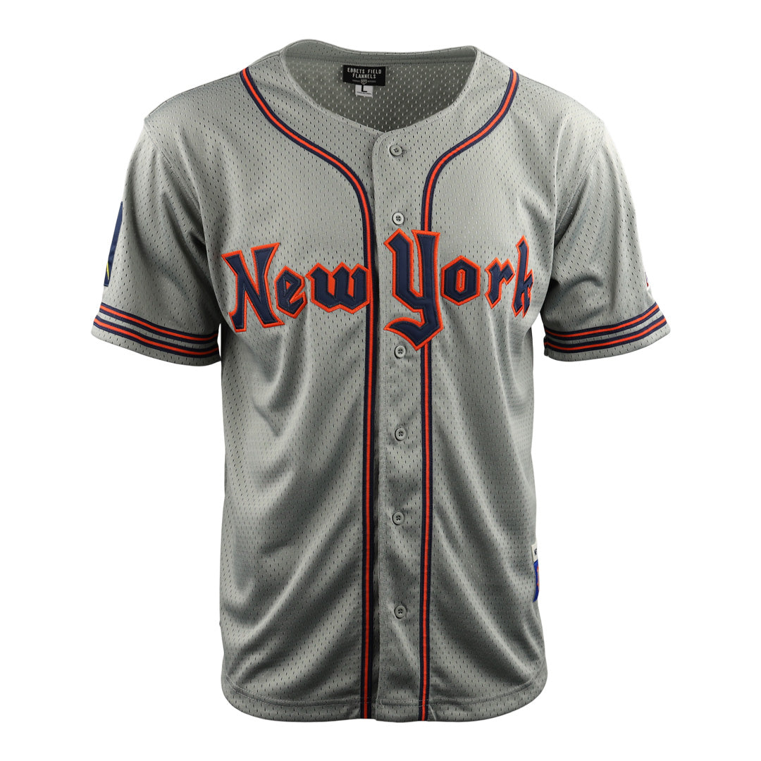 New York Knights EFF DNA Replica Button-Up Mesh Jersey – Ebbets Field ...