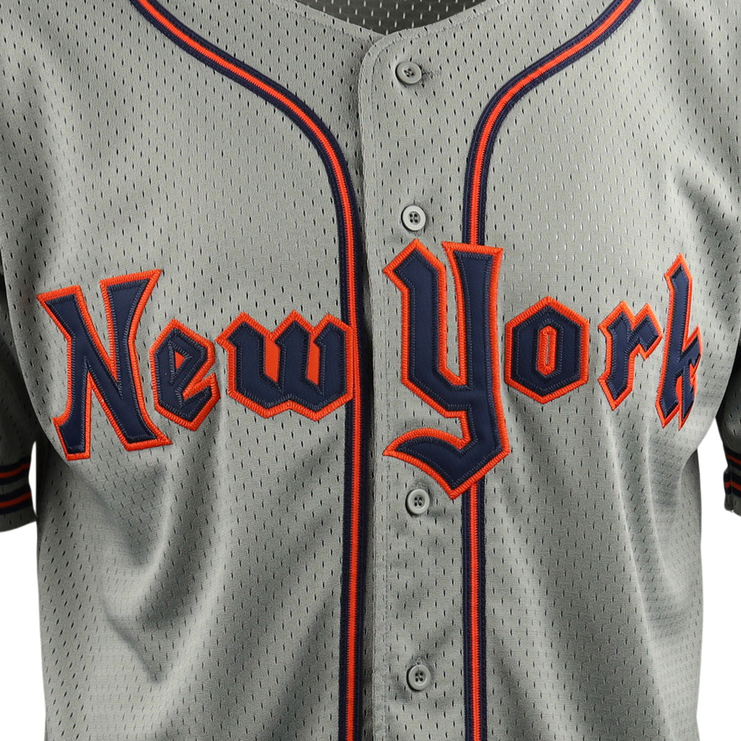 New York Knights EFF DNA Replica Button-Up Mesh Jersey – Ebbets Field ...