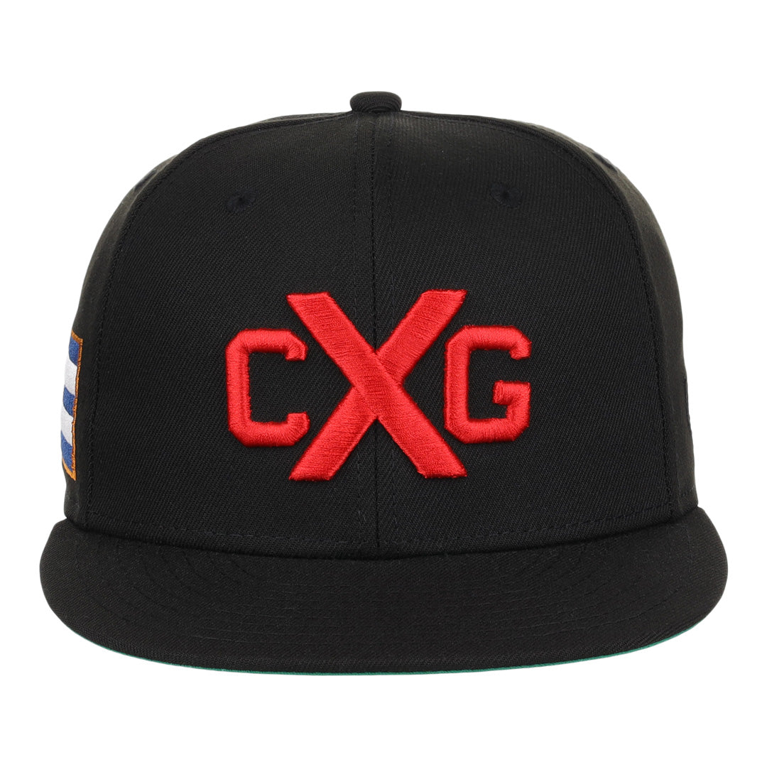 Cuban X Giants NLB Team Color Fitted Ballcap - Ebbets Field Flannels