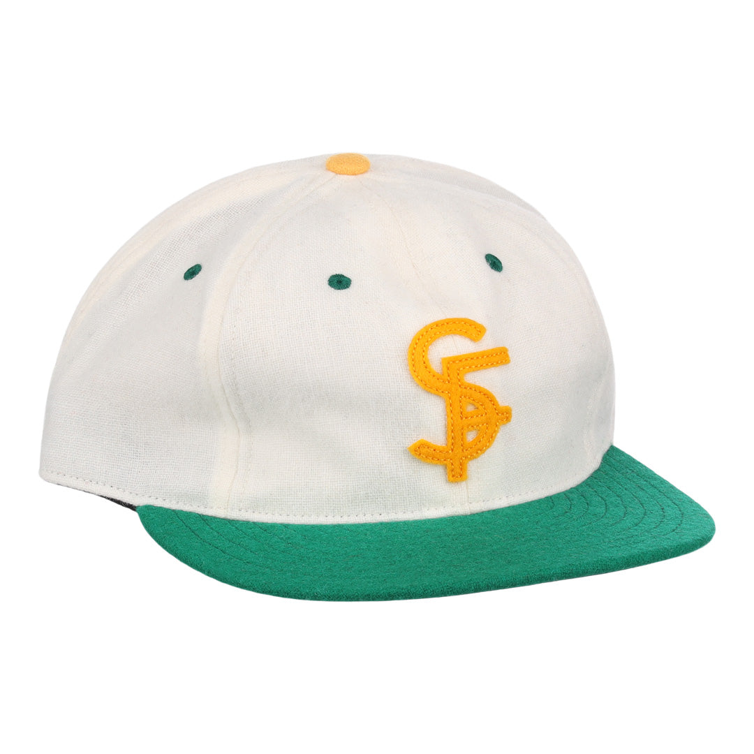 University of San Francisco Collegiate Wool Ballcap – Ebbets Field Flannels