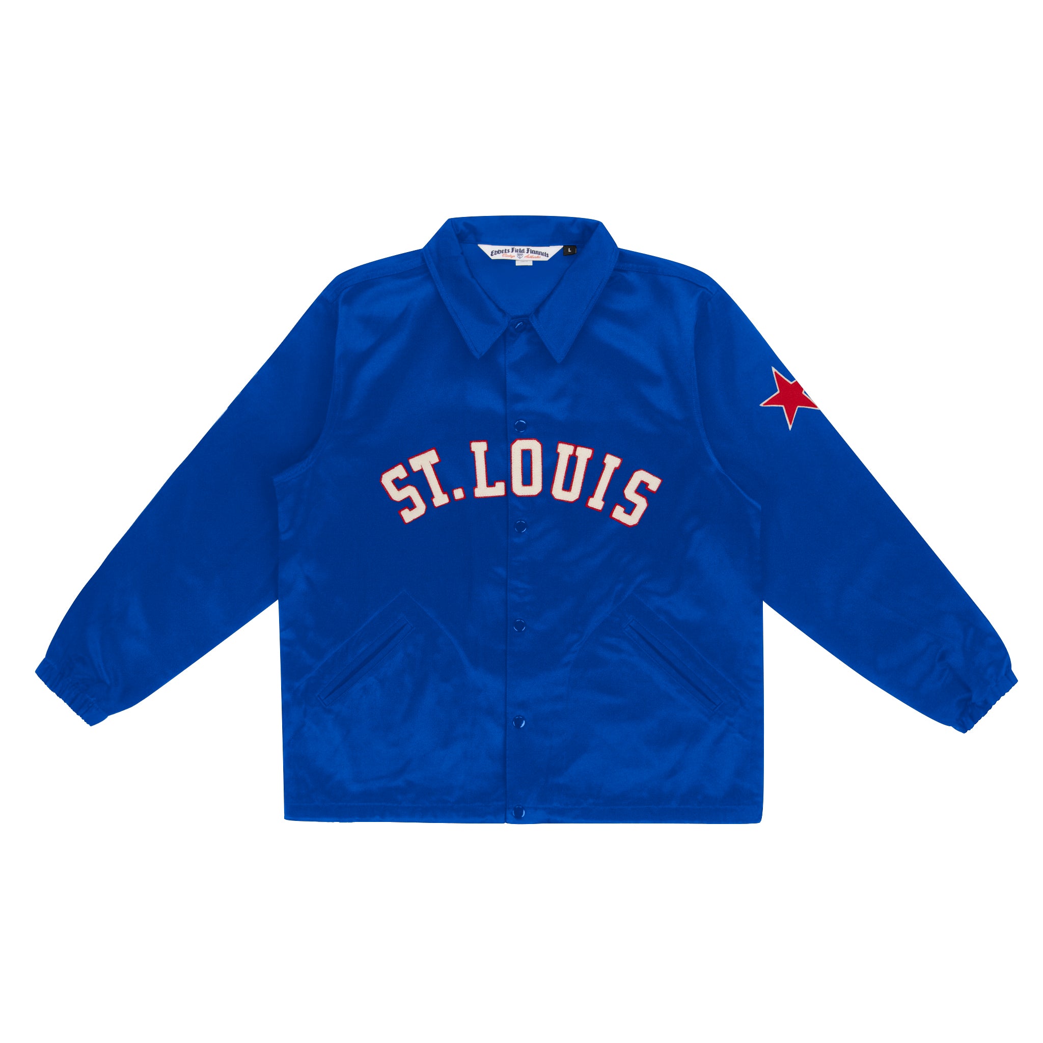 St. Louis Stars Satin Windbreaker – Ebbets Field Flannels St. Louis Stars Satin Windbreaker – Ebbets Field Flannels