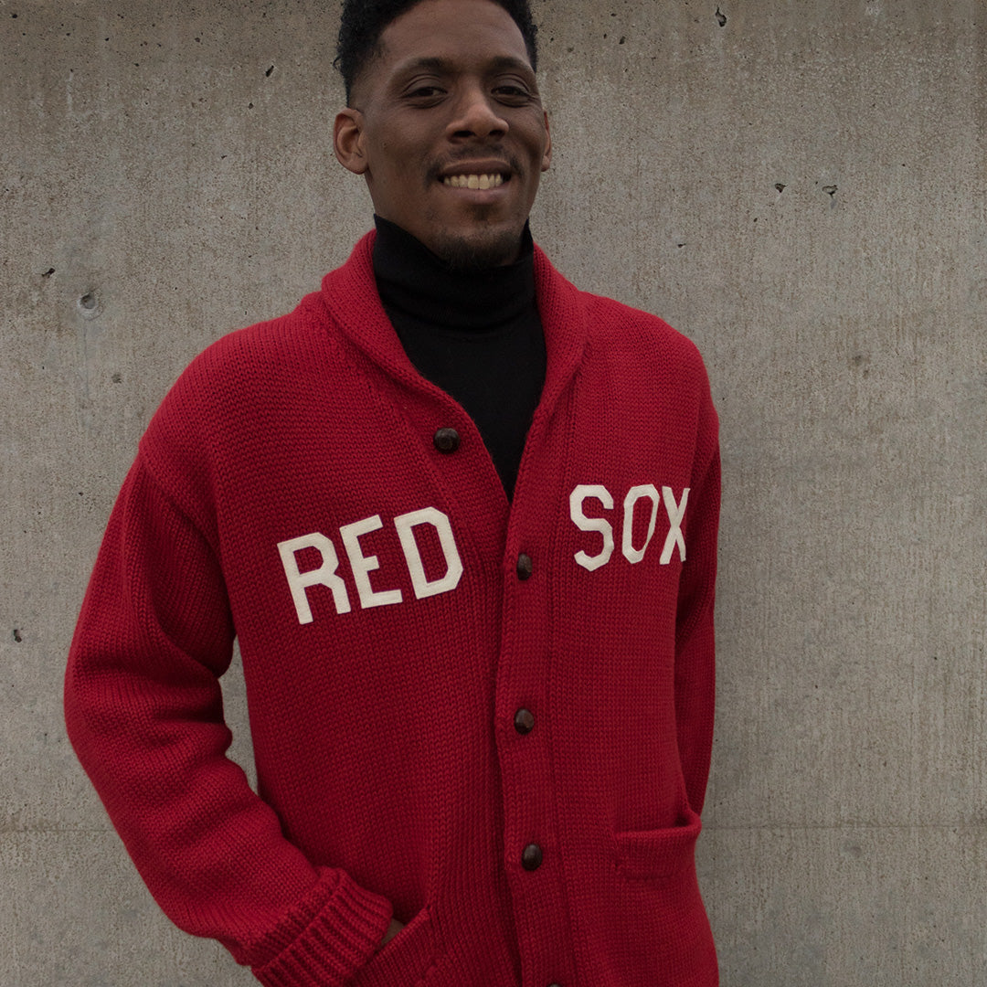 Boston Red Sox 1917 Shawl Collar Sweater – Ebbets Field Flannels